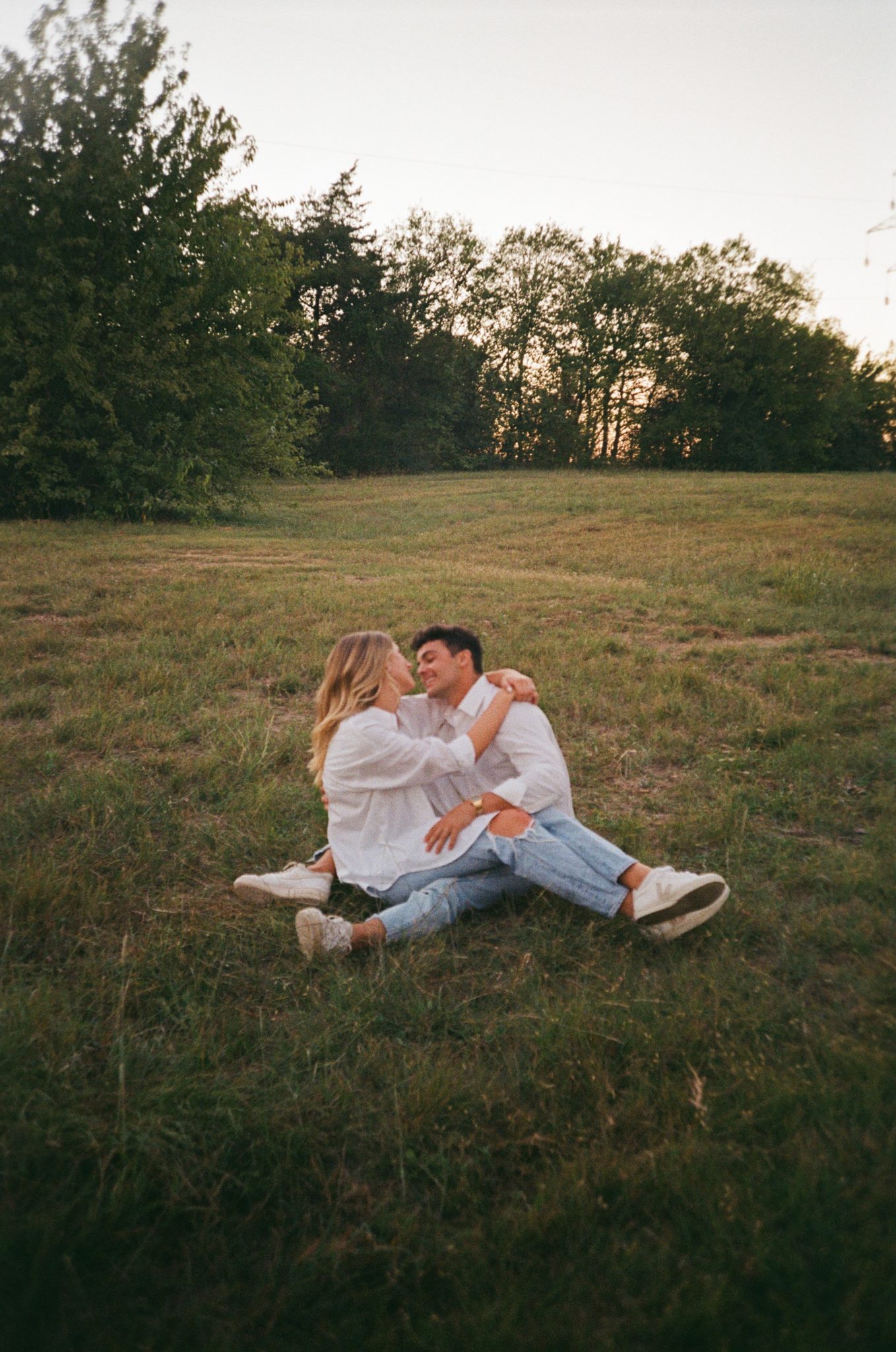 Peyton + Brett captured on Digital + 35mm | Lexi Chase Media